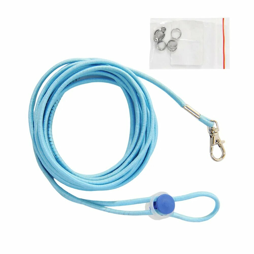 Поводок для птиц с замком и кольцами лодыжек