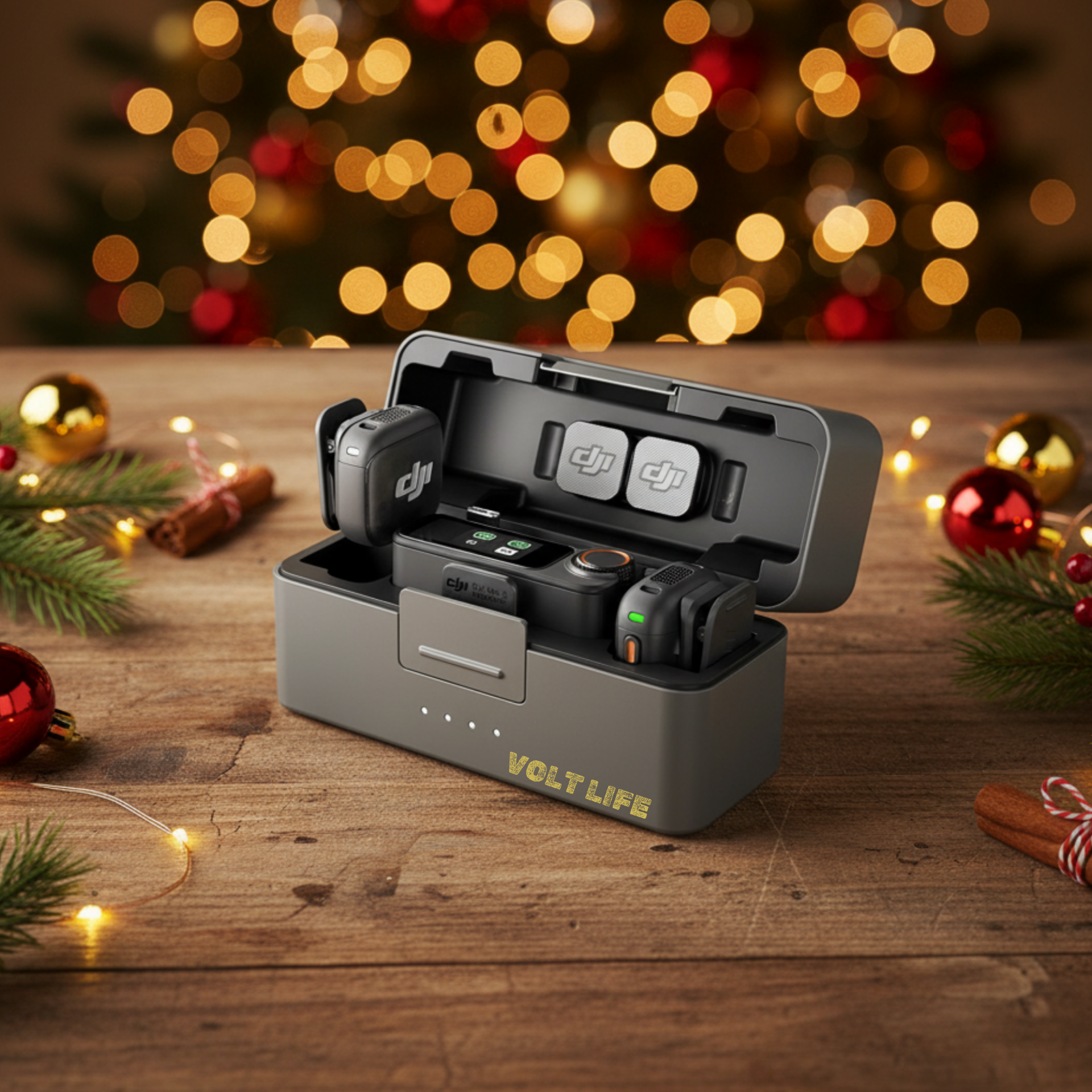 Беспроводной петличный микрофон DJI Mic 3 (2 TX + 1 RX + Charging Case)