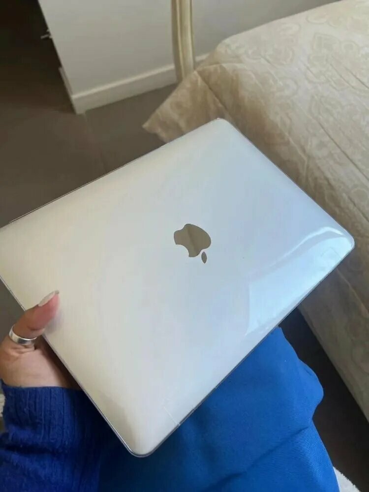 Чехол для Macbook Air M1 / прозрачный Чехол накладка на макбук air 13 2020 2019 2018 модель A2337 A2179 A1932