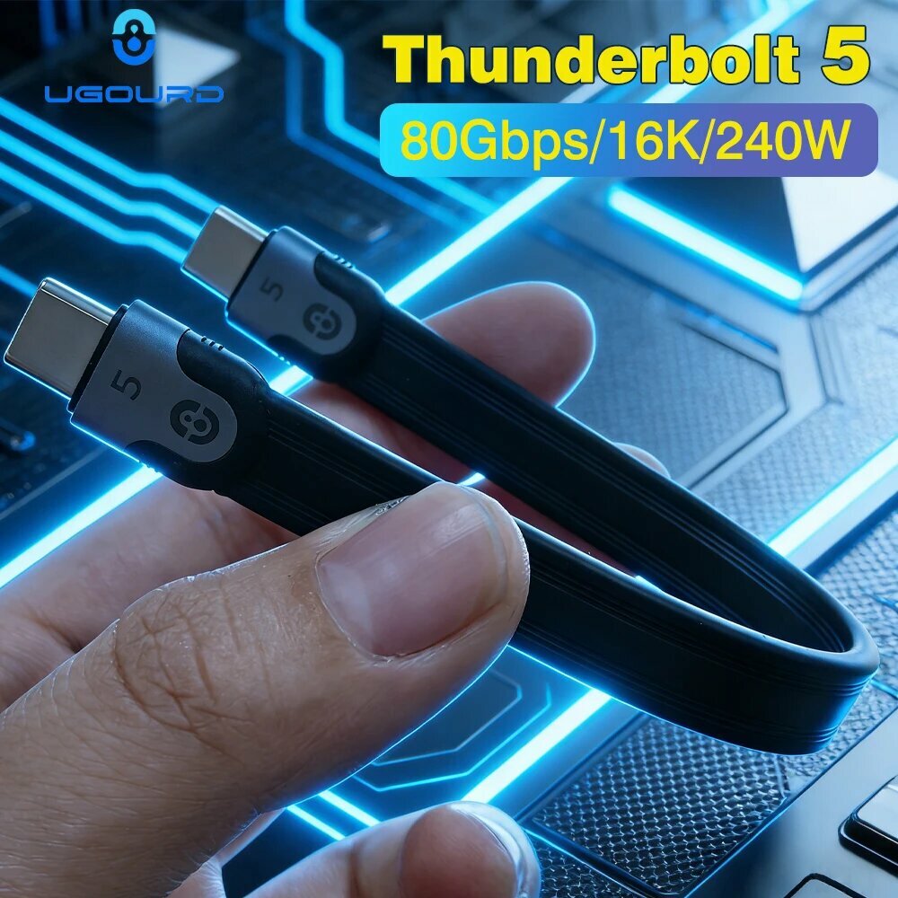 Кабель UGOURD Thunderbolt 5 80 Гбит/с — фото 1
