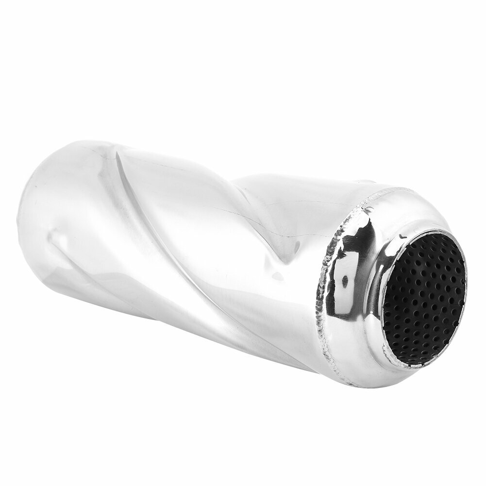 2,5 на выхлопных выхлопных выхлопах средней трубы рассеянной настройки трубки, универсальный аксессуар для автомобиля