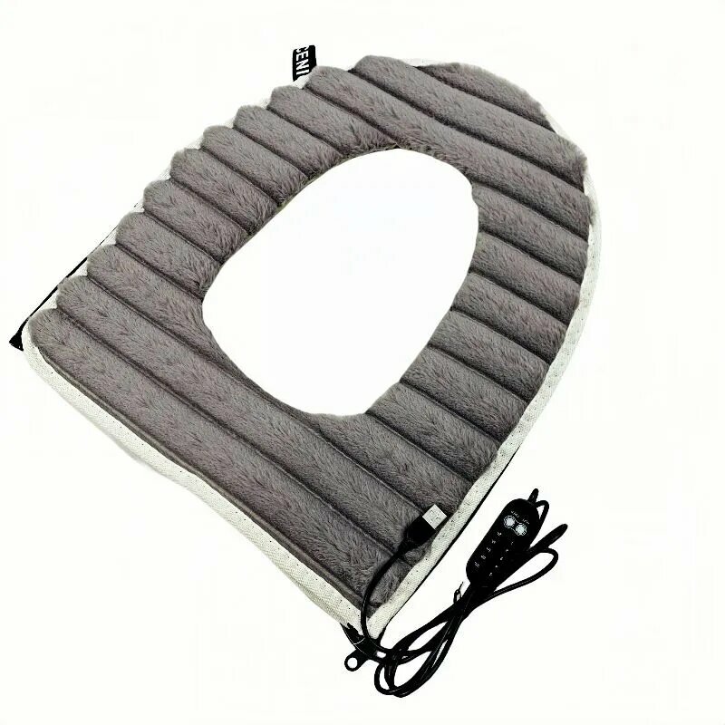 Сиденье для туалета, мягкое сиденье для туалета, с подогревом, 1 шт.