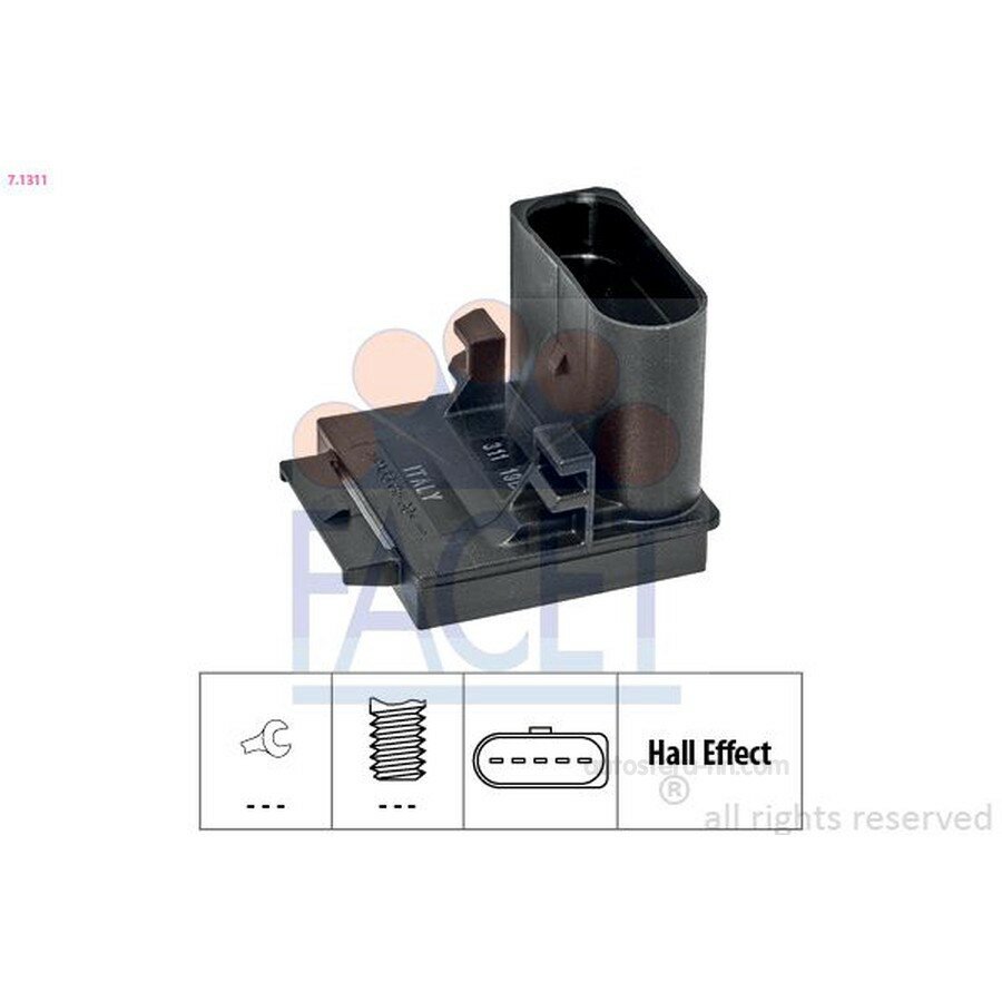 FACET 71311 Датчик стоп-сигнала AUDI A1 25 TFSI 11/18-/