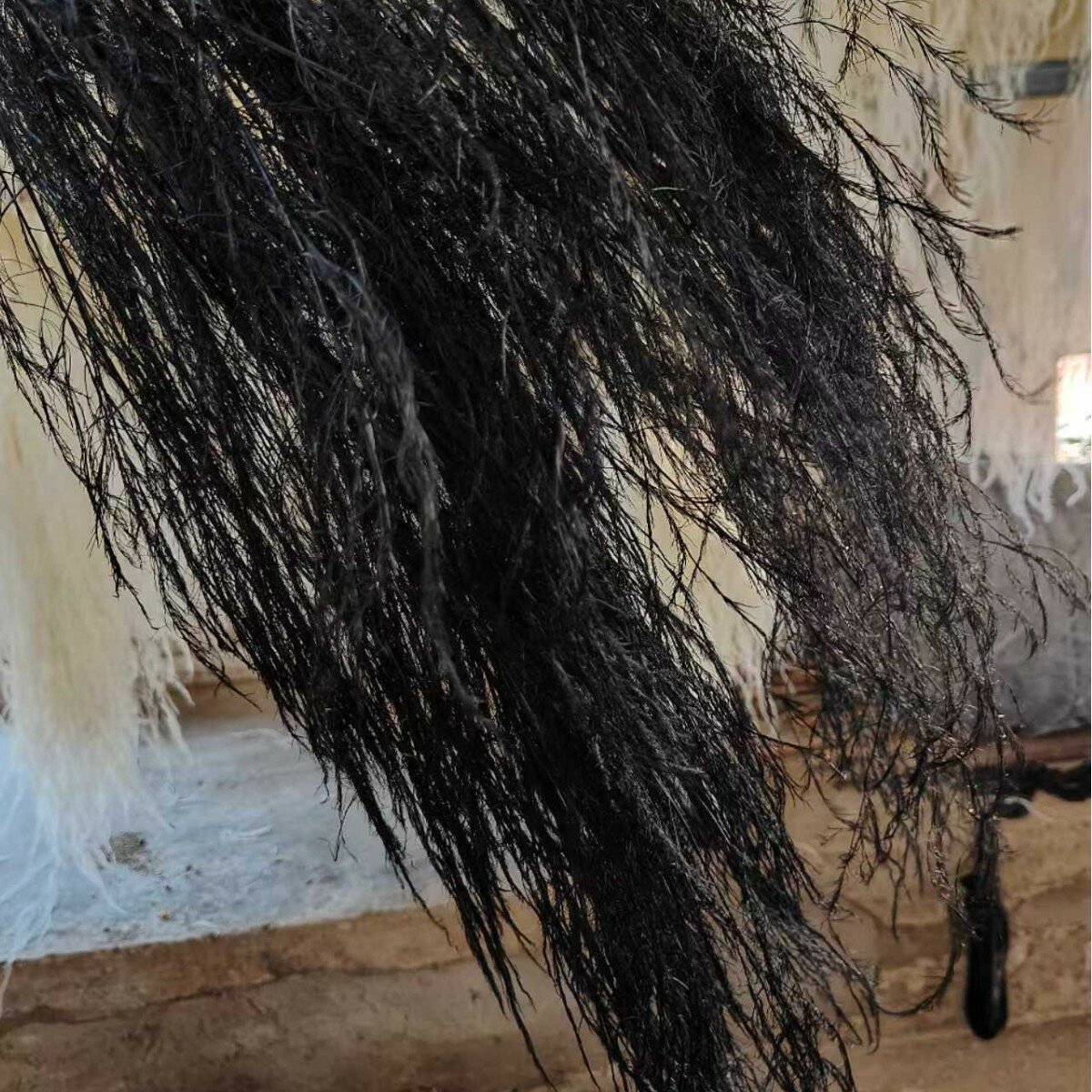 Сушеные цветы, аспарагус, длинная трава, висячий рис, свадебное украшение, мягкая декорация, флористическое искусство, висячая обработка на заказ