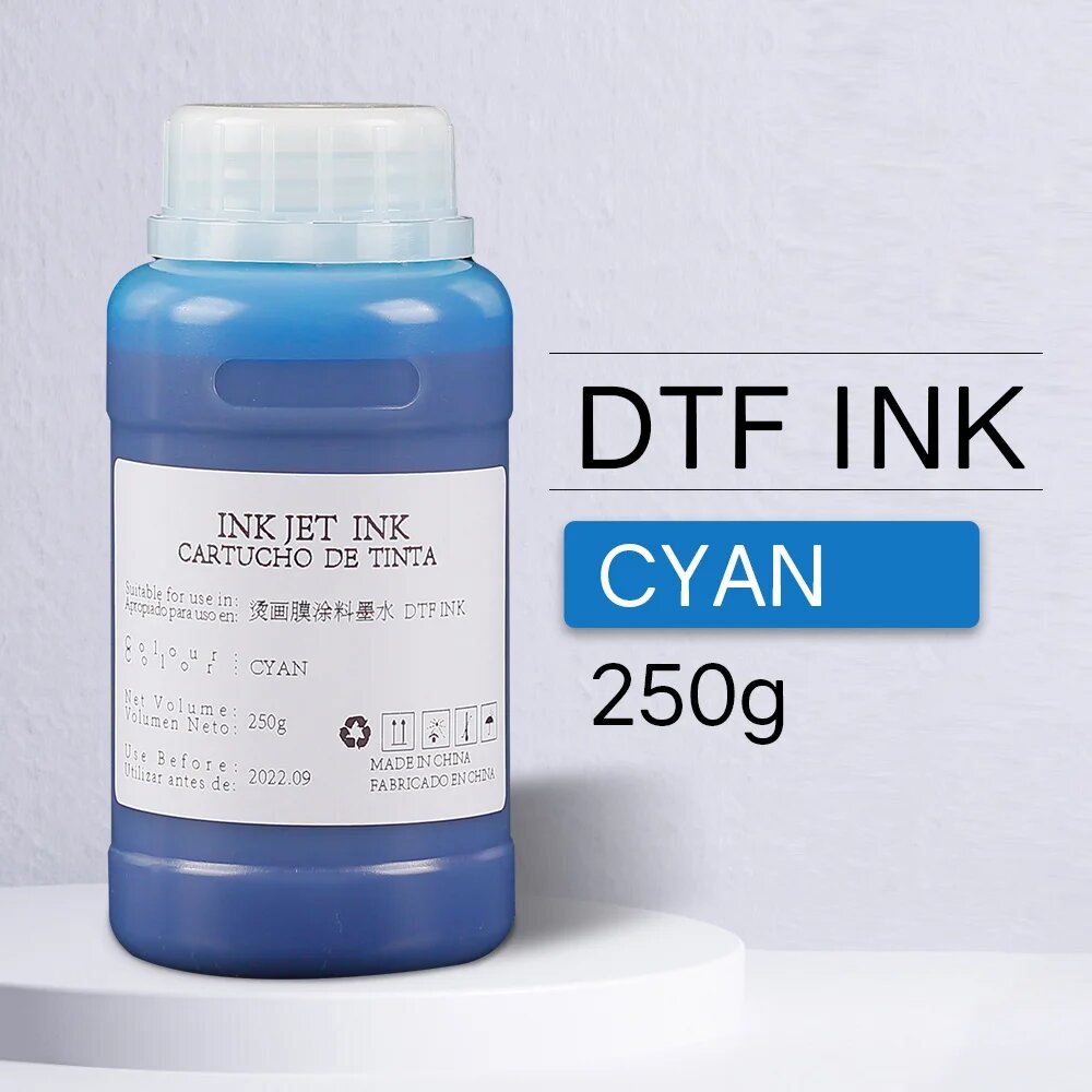 250 мл 500 мл DTF чернила PET пленка для термопереноса на футболки и одежду для принтеров L800 L805 L1800 R1390 R2000 P400 L18058 L8058