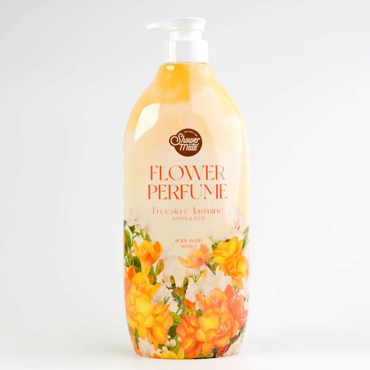 Гель для душа парфюмированный SHOWER MATE YELLOW FLOWER С ароматом фрезии И жасмина 900Г снаб