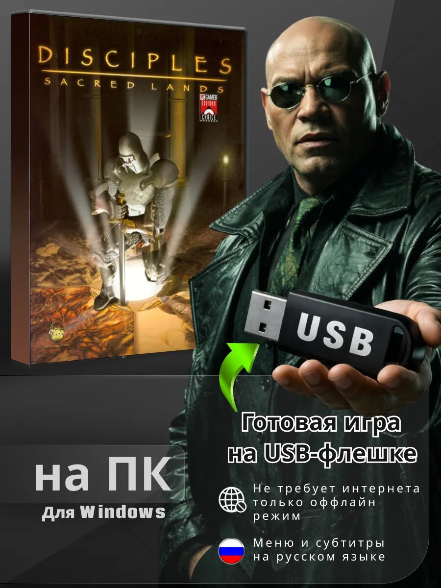 Disciples Sacred Lands (1999) на USB флешке для ПК