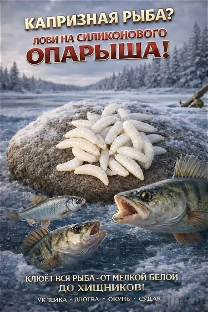 Мягкая приманка для рыбалки, 15 мм