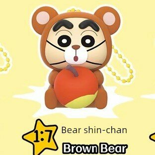 Сюрприз-бокс Smart Creation Crayon Shin-chan: Фигурка-трансформер в животных, выпуск 2, кукла, аксессуар, подвеска для