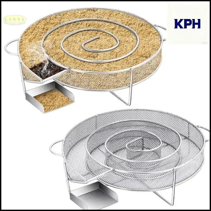 Эксклюзивный дымогенератор Лабиринт для копчения Улитка