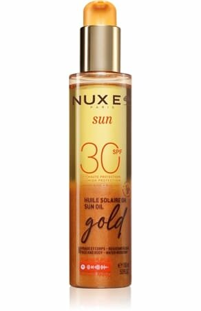 Средство солнцезащитное Nuxe Sun Sun Oil Gold, gold, spf 30, 150 мл