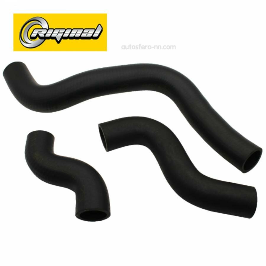 RIGINAL RGCL130300001 Патрубки радиатора для а/м Chevrolet Lanos (с кондиционером) (кт 3 шт.) RIGINAL