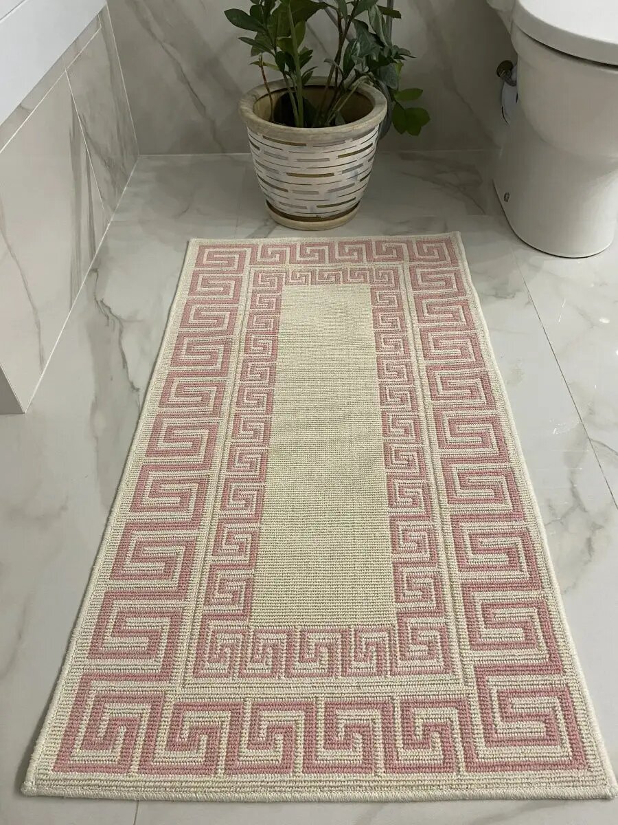 Коврик Natali's Carpets, прямоугольный, 60x106 см, хлопок, влаговпитывающий