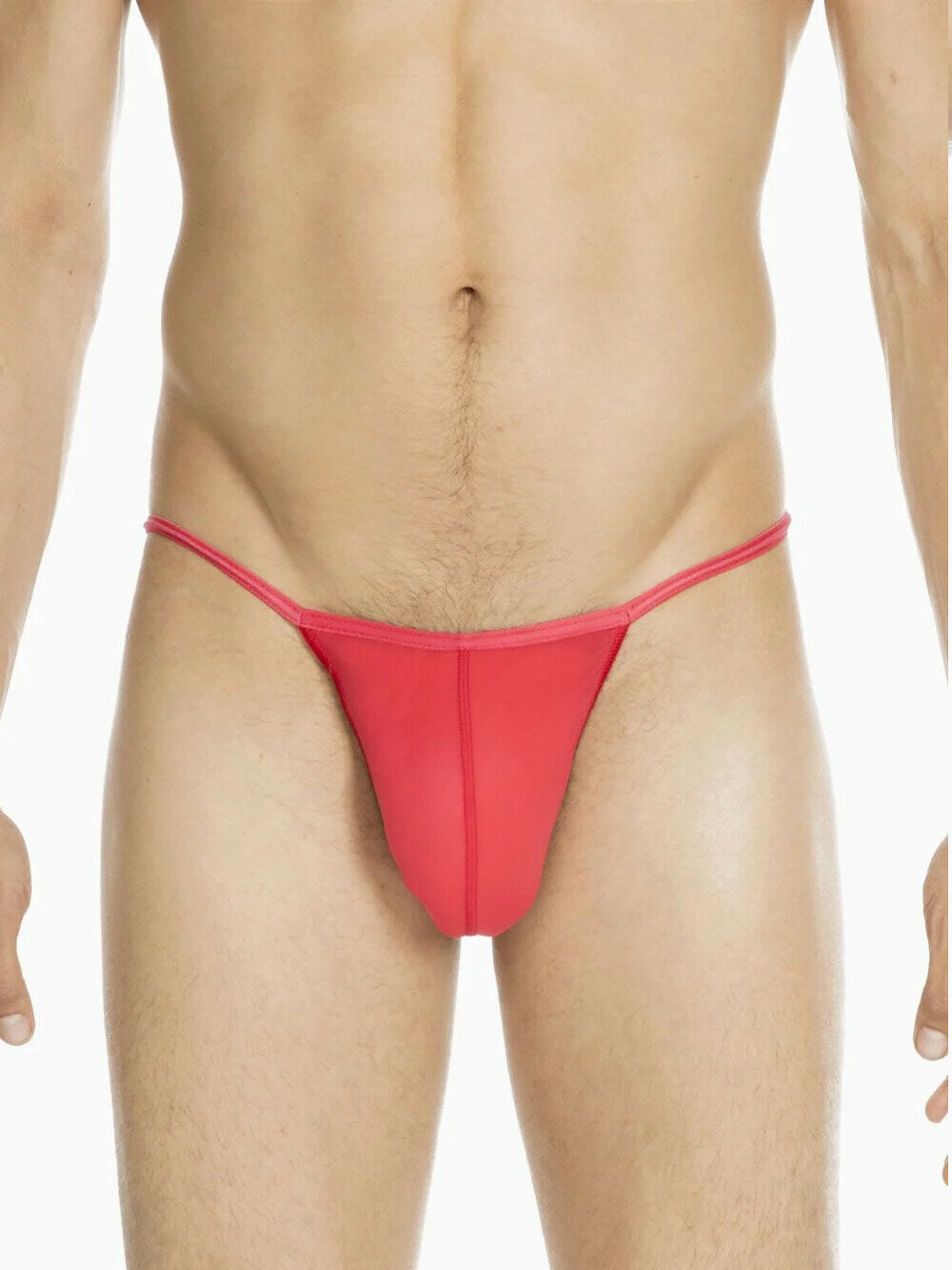 Трусы-стринги "Plume - Micro Fibre G-String Red" / HOM / Красный / Размер 2XL