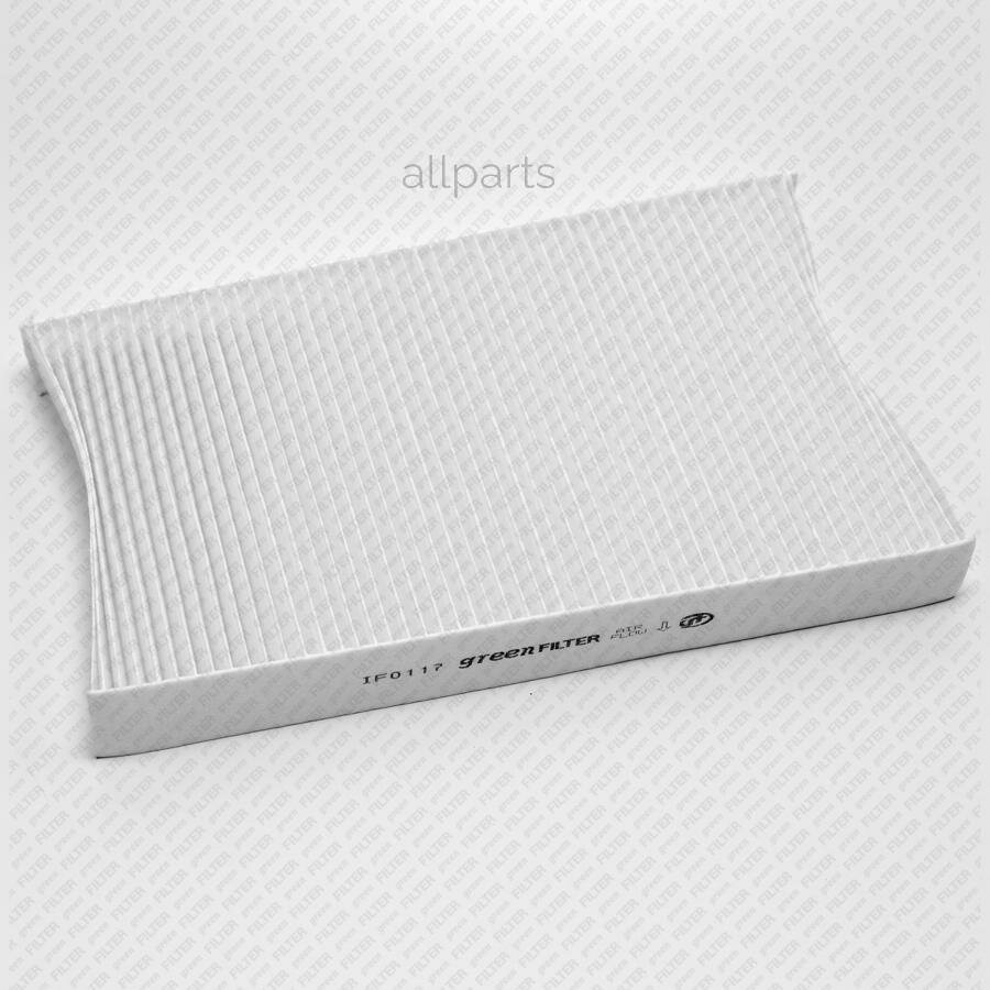 GREEN FILTER IF0117 Фильтр салона AUDI A6 94-> GREEN FILTER IF0117