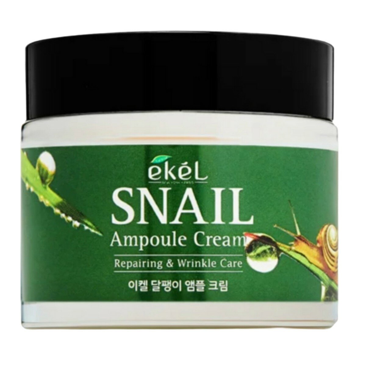 Ekel Ампульный крем для лица с муцином улитки, 70 мл