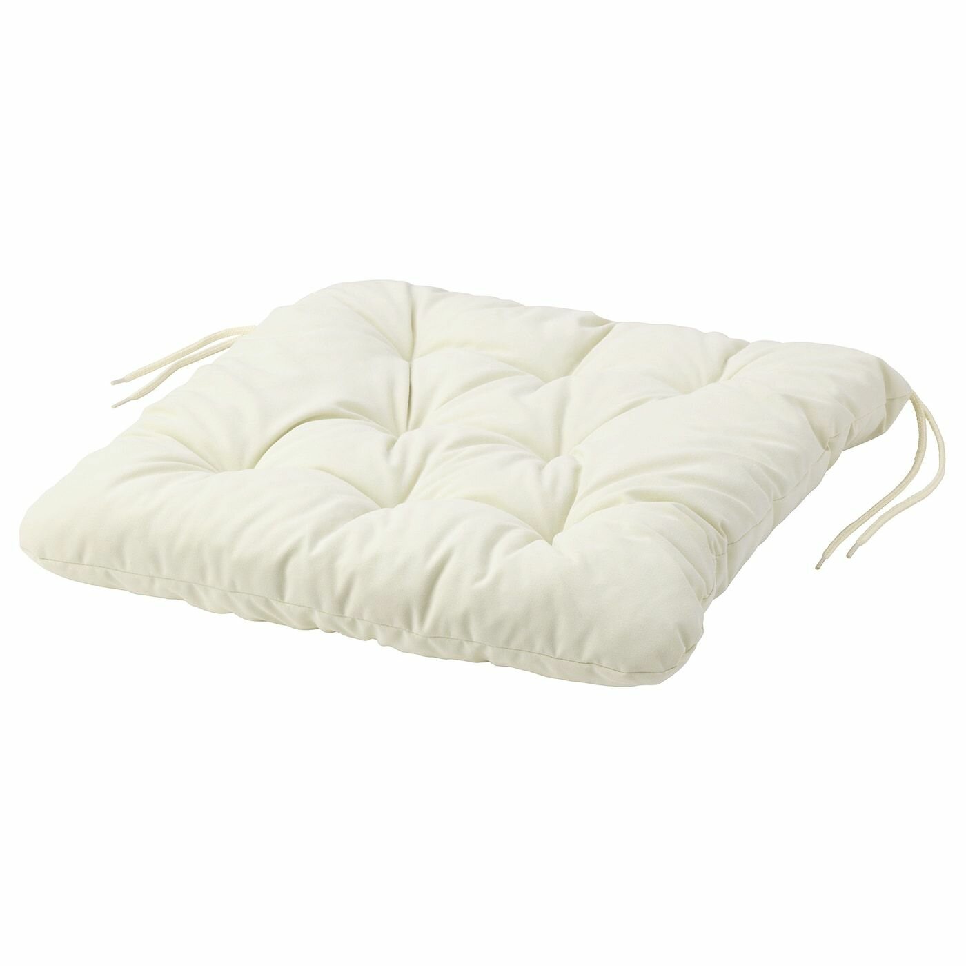 Подушка для садового стула куддарна икеа (KUDDARNA IKEA), 44x44x7 см, белая