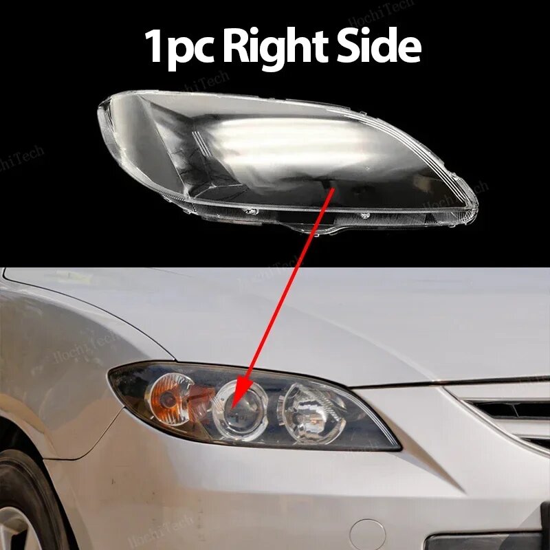 Крышка фары правая Mazda 3 BK Axela 2003-2008