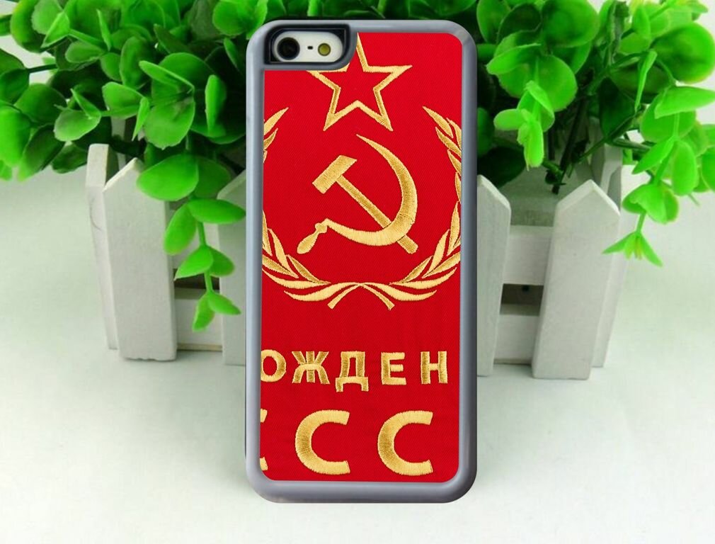 Чехол на телефон СССР №10