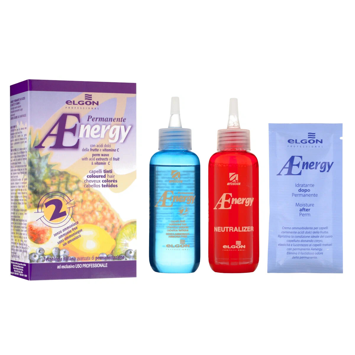 Набор для химической завивки волос Elgon Texturization «Aenergy» №2, 215 мл