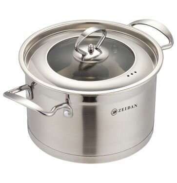 Кастрюля нерж. (Z-501054) 5,5л Zeidan