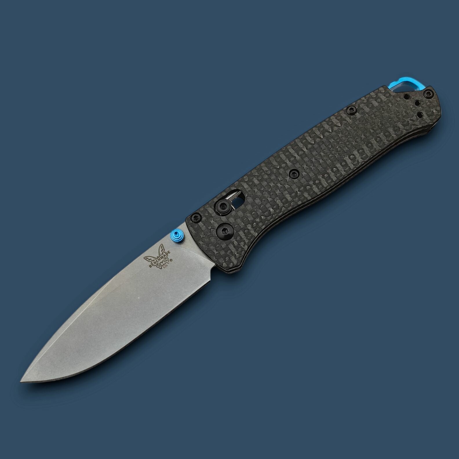 Складной нож Benchmade Karbon / длина клинка 8 см / рукоять Карбон