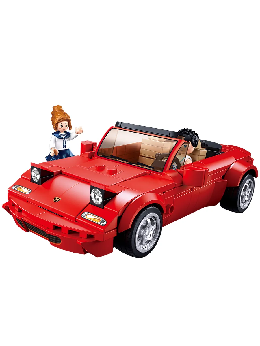 Конструктор Sluban "Модельки: Кабриолет" (264 дет.) M38-B1128