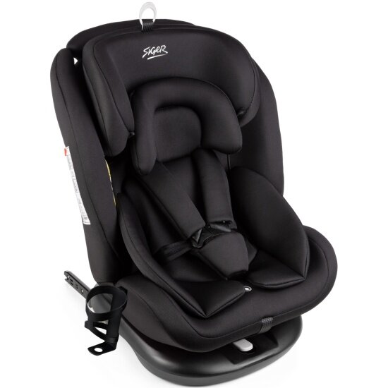 Автокресло Siger KRES3945 Престиж ISOFIX гр.0+/ I/II/III оникс люкс