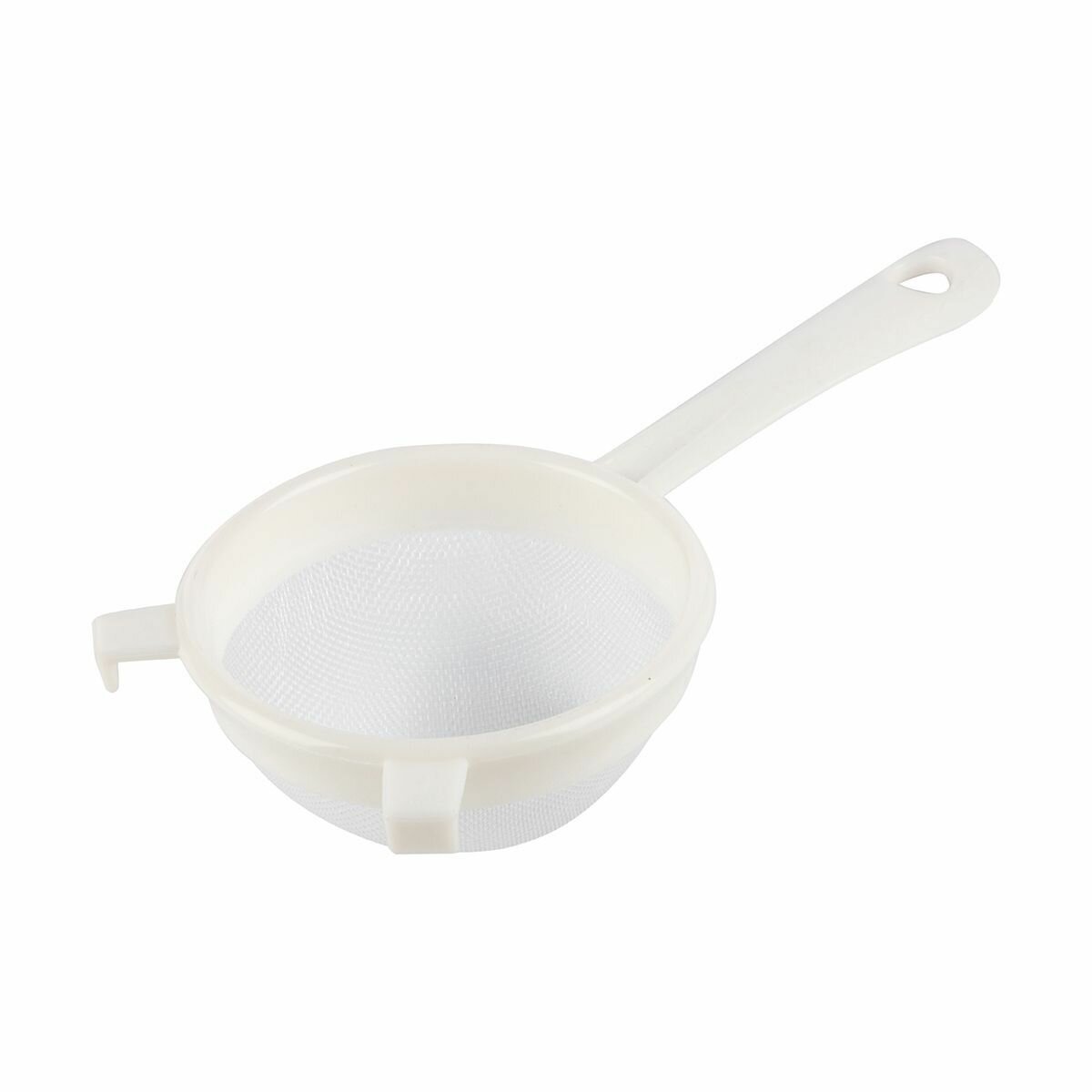 Сито-дуршлаг пластиковое "Mallony" Chiaro, d = 10 см, цвет: белый