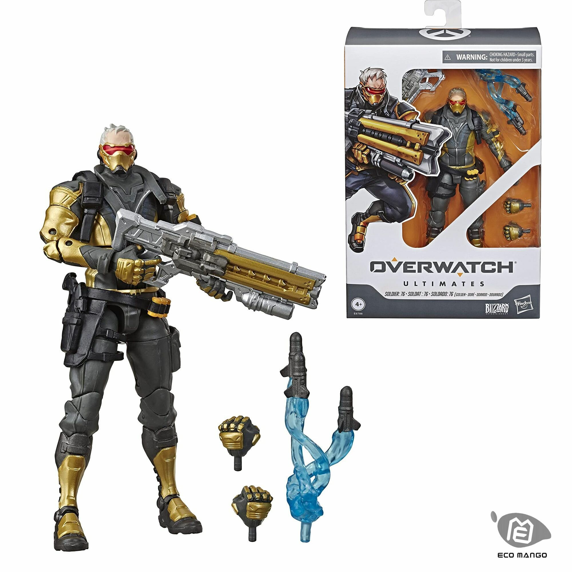 Коллекционная фигурка Hasbro Overwatch серии UltimatesСолдат76 6 дюймов, Soldier76