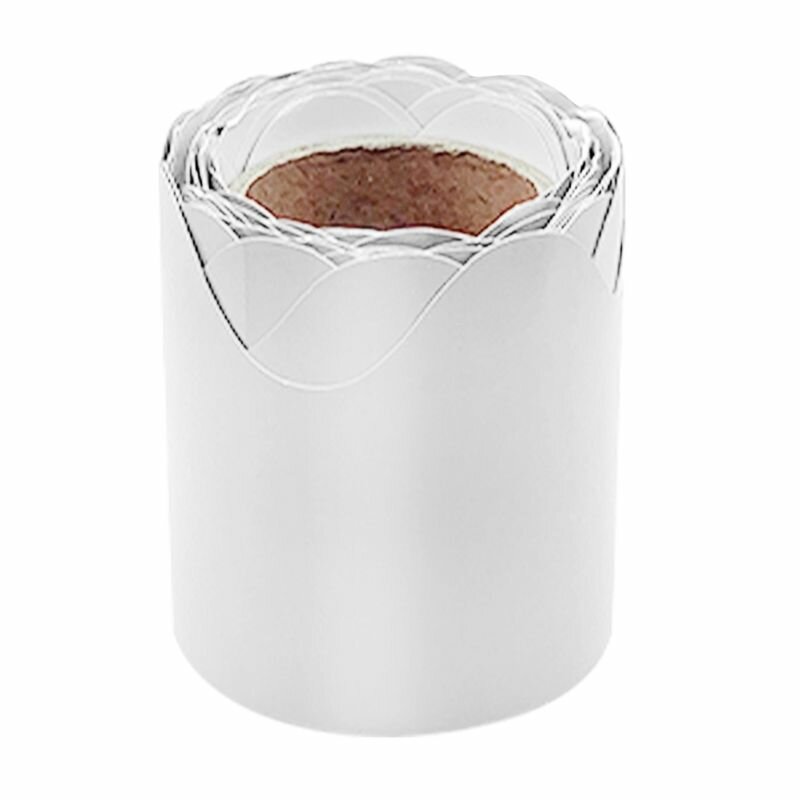 Декоративная бумага с меловой доской - белый