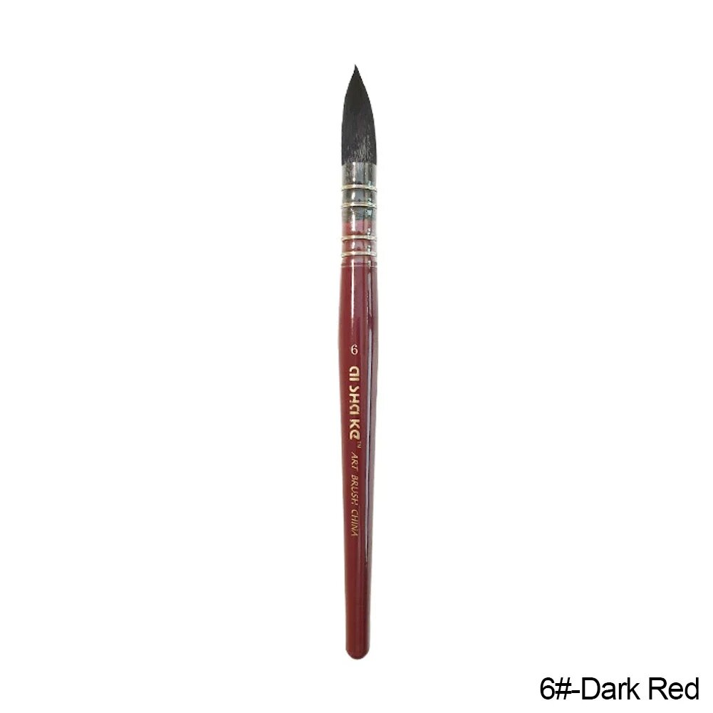 Профессиональная деревянная кисть для акварели