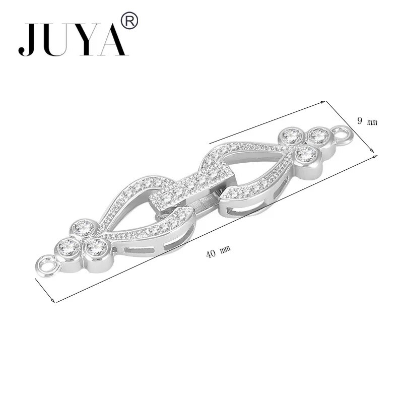 Juya Застежка для браслета Silver 40x9 мм