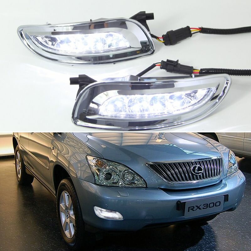 Фары автомобильные, 2 шт, арт. Лексус RX300 RX330 RX350 RX II 2003-2009