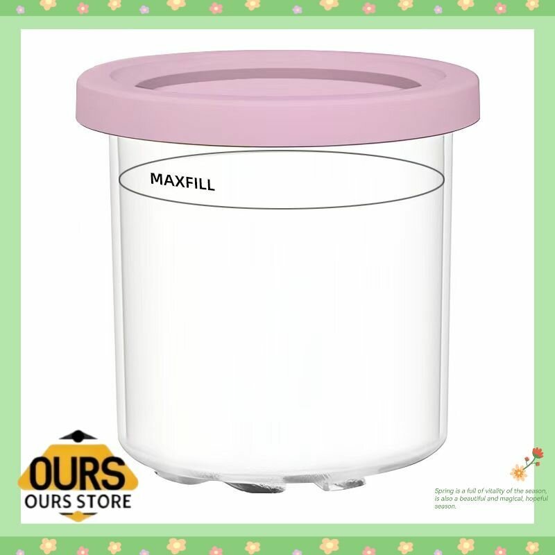 1 шт. пластиковые банки для мороженого, замена для Ninja NC299AMZ NC300s серии Creami мороженицы