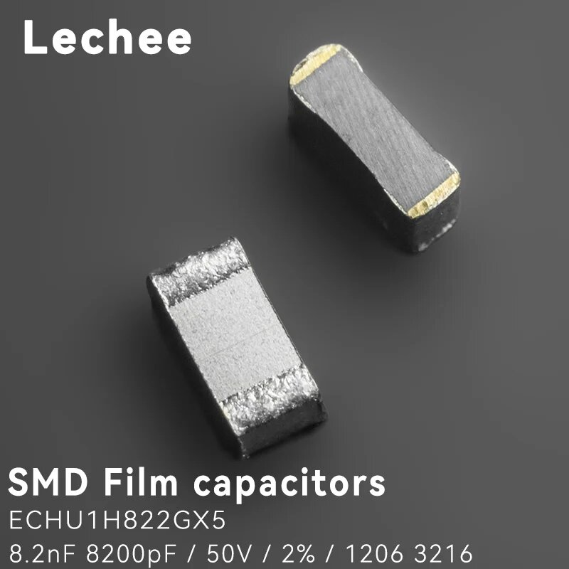 Металлизированные плёночные конденсаторы ECHU1H822GX5 8.2nF 50V