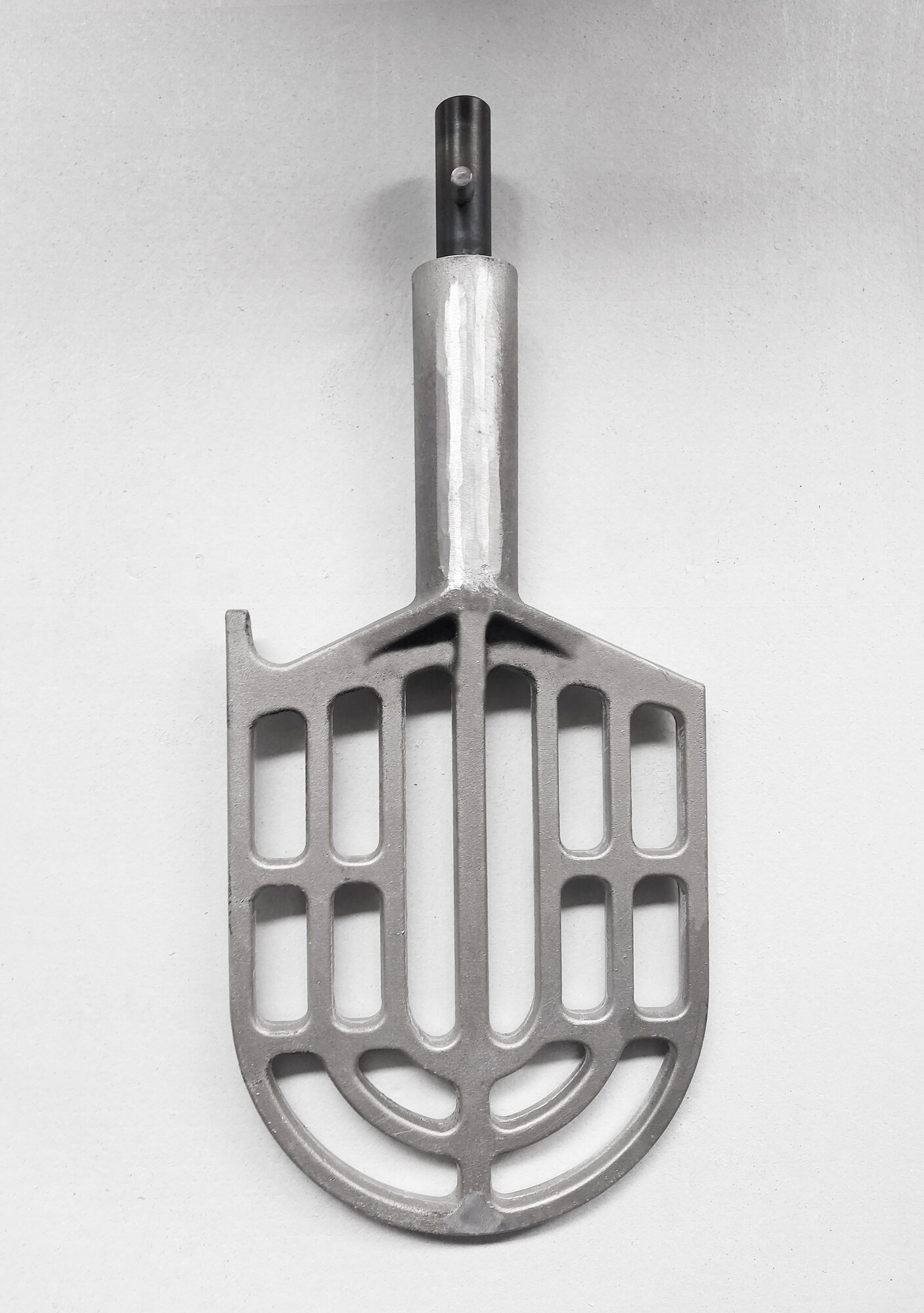 Лопатка для миксера планетарного МВ60. (610 х 260 мм, вал 30 мм)