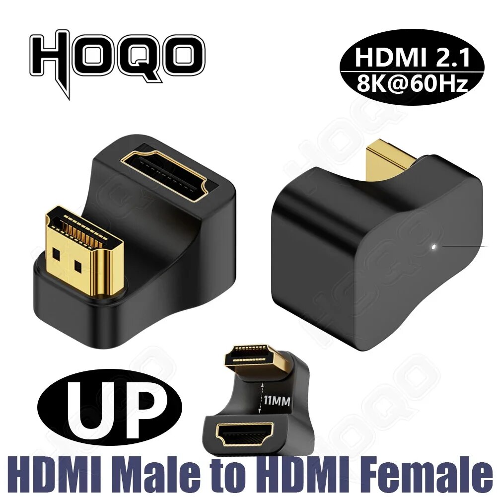 HDMI угловой адаптер 90 градусов 8K 4K 33