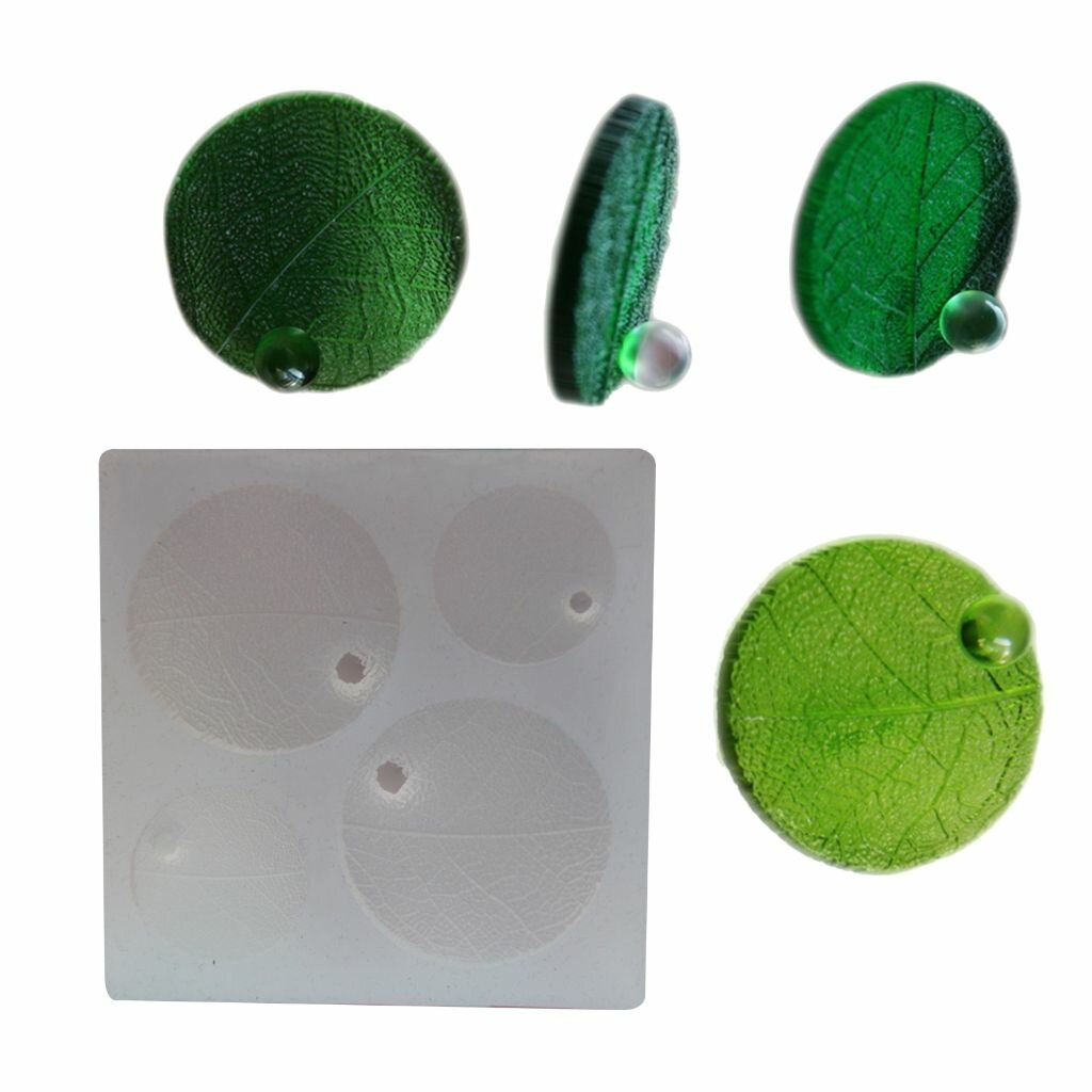 Молдинг для капель воды и листьев - белый