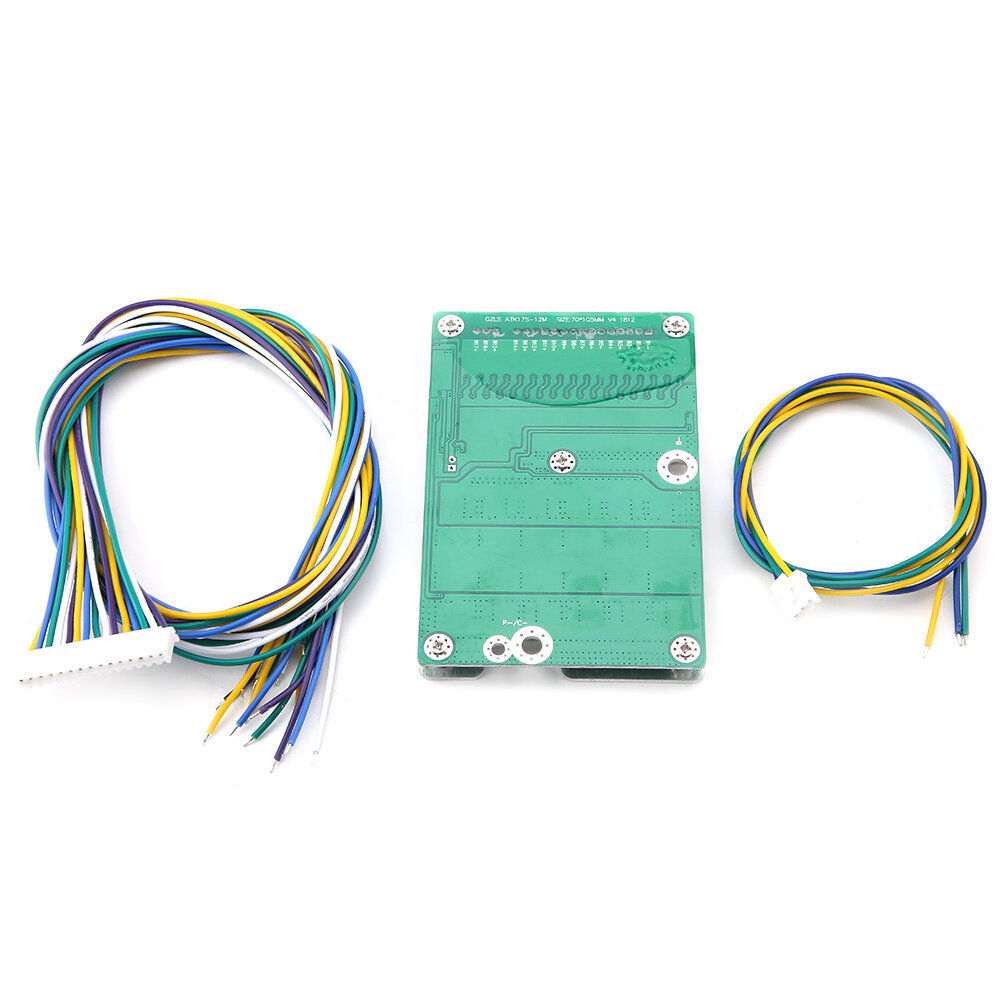 17 Строки 60 В 50a литий литий ионная защита аккумулятора Функция баланса модуля баланса