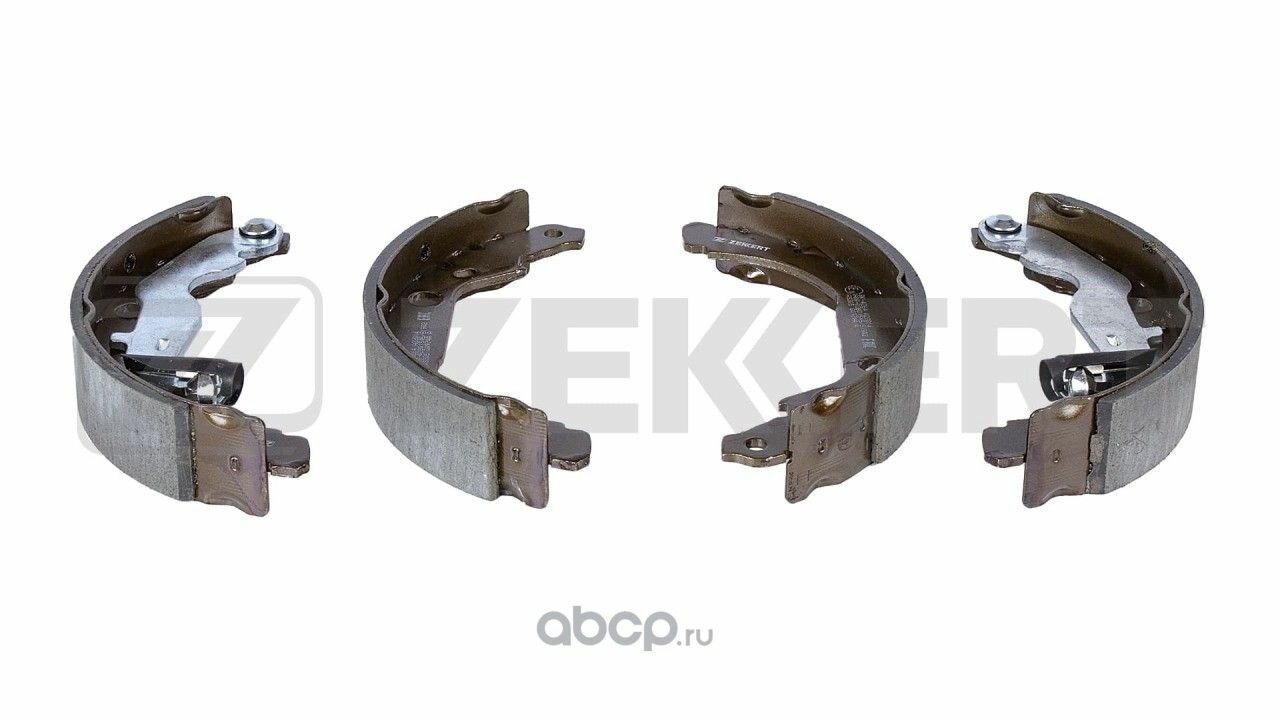 Колодки тормозные Renault Duster 11-, Kaptur, Nissan Terrano II (4WD) барабанные Zekkert BK-4264