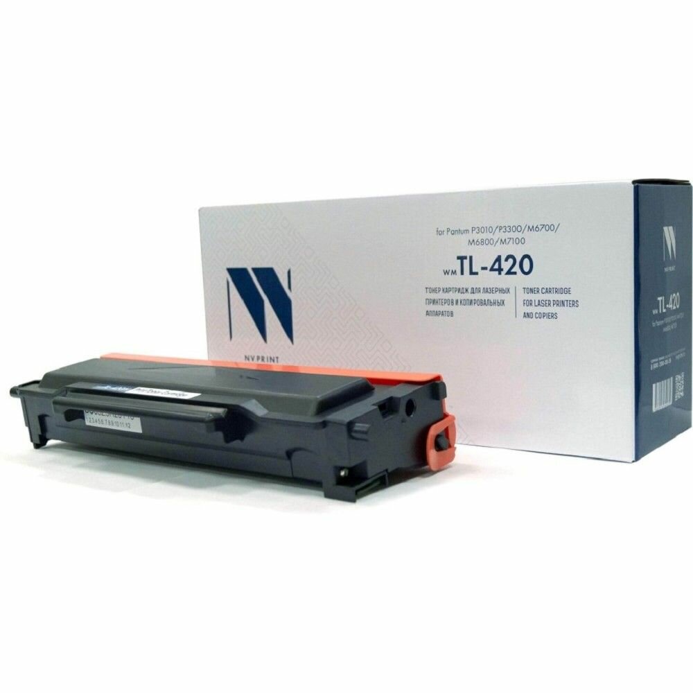 NV Print Расходные материалы Картридж совместимый NV - TL - 420 для Pantum P3010 P3300 M6700 M6800 M7100 1500k