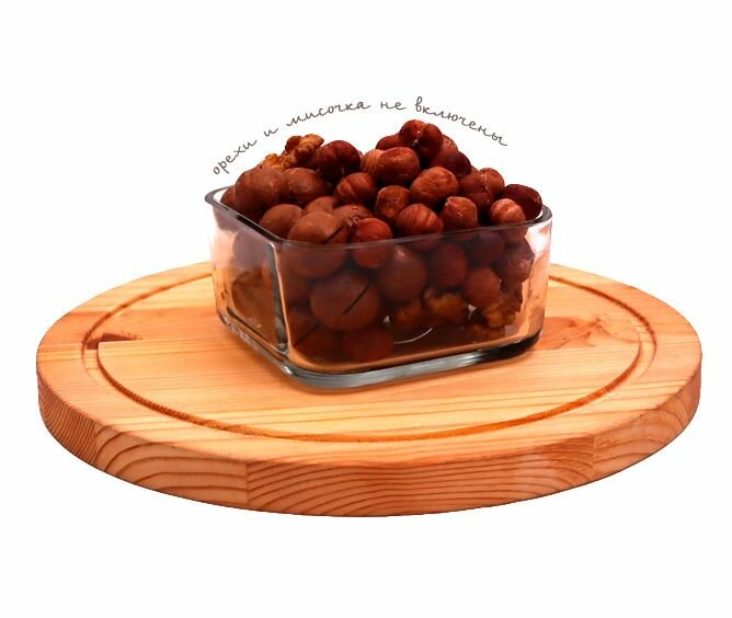 Подставка круглая деревянная