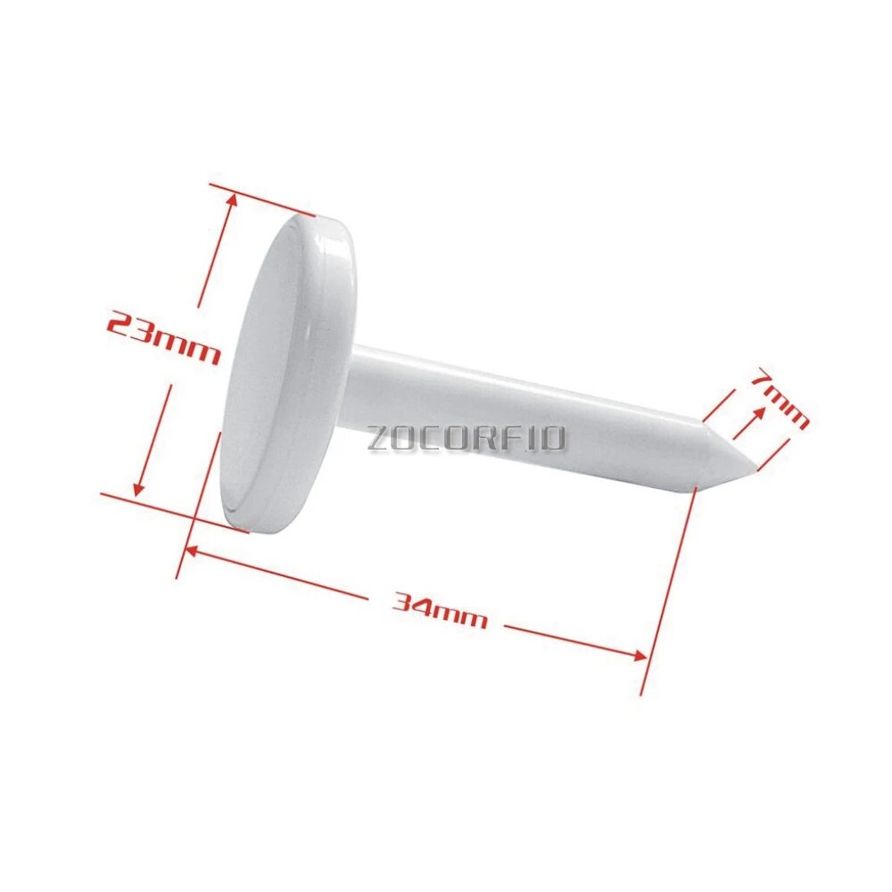 NFC RFID метки ZOCORFID для деревьев white