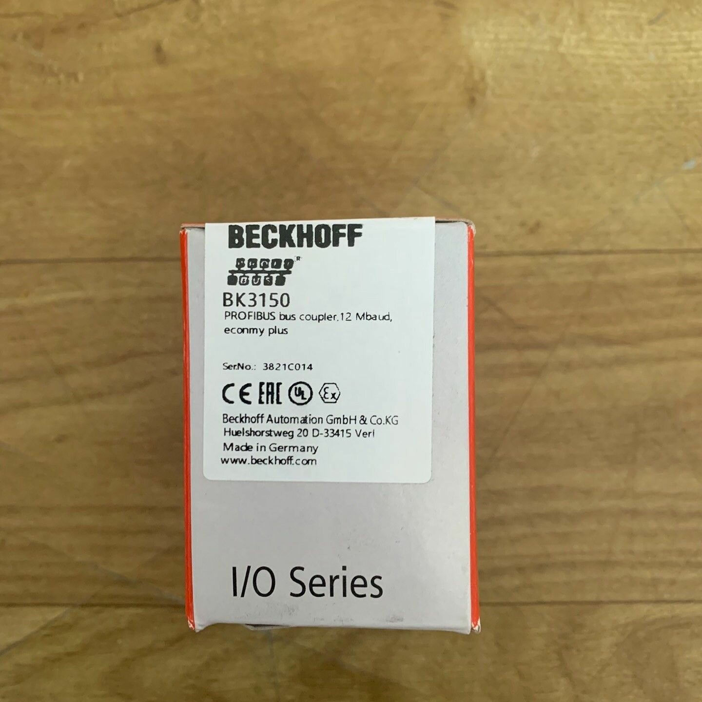 Совершенно новый. BECKHOFF BK3150