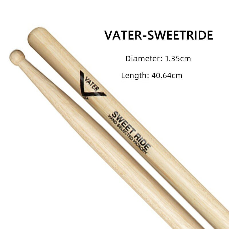 VATER Sweet Ride Джазовые Барабанные Палочки для Сглаженного Звука - Высококачественные Аксессуары для Барабанов в