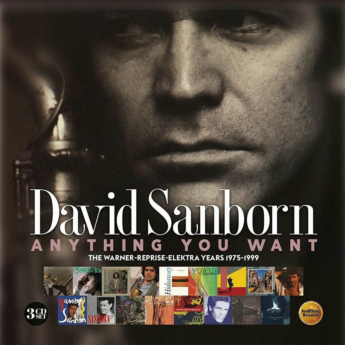 CD диск David Sanborn - Anything You Want: The Warner-Reprise-Elektra Years 1975-1999 (3CD) 2020, Papersleeves In Box