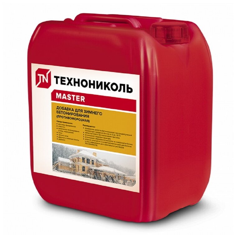 Добавка для зимнего бетонирования Технониколь Master 5 л