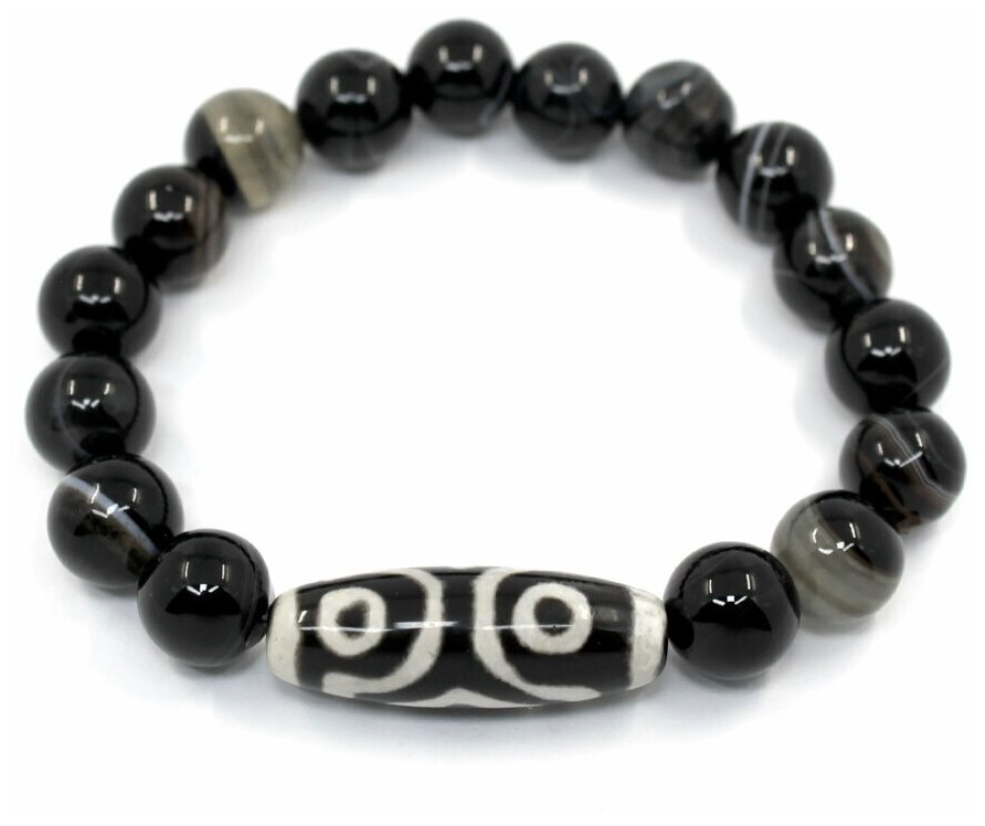 Браслет-нить, агат