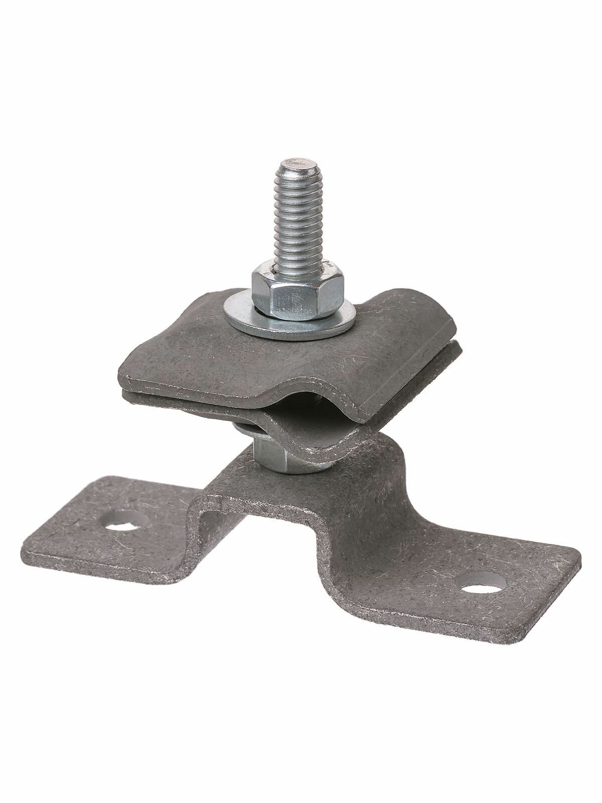 Держатель для гор. и верт. поверхностей, выс. со шпилькой 100 мм, для прута 6-10 мм, термодиф. TDM